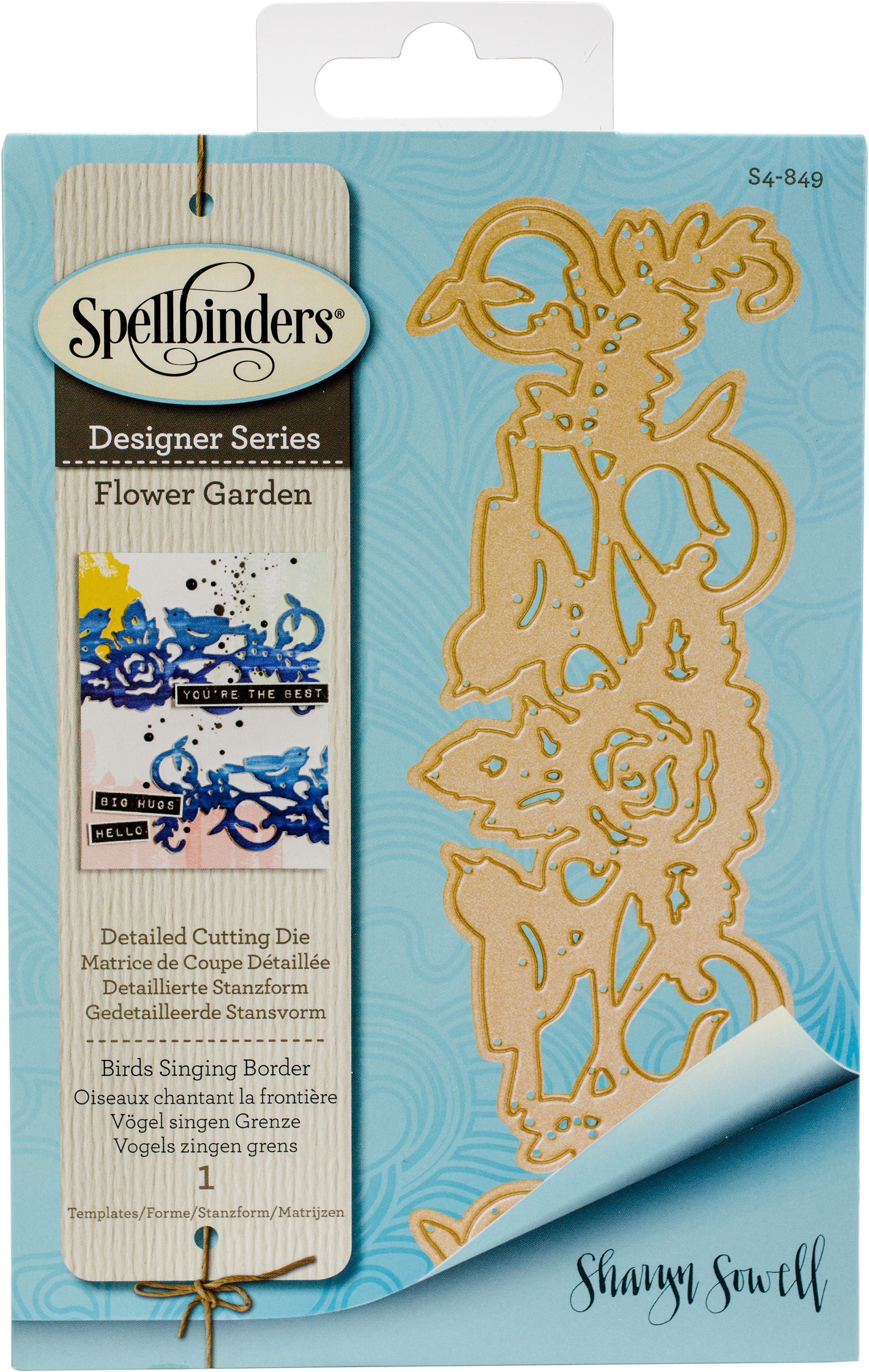 Spellbinders Shapeabilities Dies-Birds Singing Border - Walmart.com