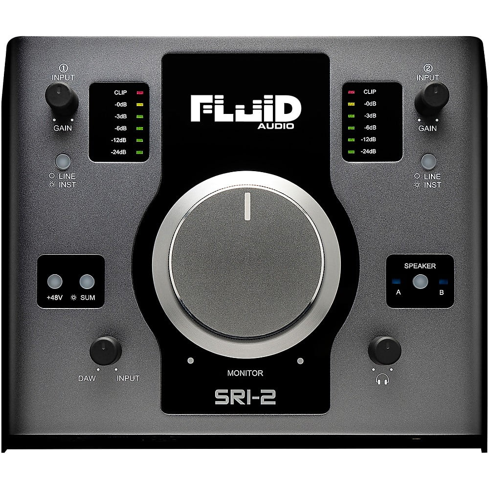 Fluid Audio SRI2 24/192kHz 2x4 Audio Interface - Walmart.com