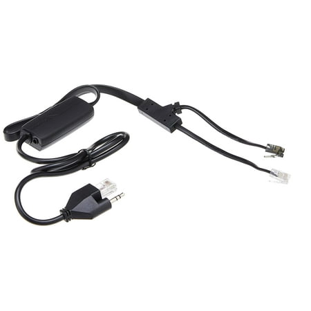 Plantronics 38350-13 APC-43 Electronic Hook Switch Adapter, Black | Walmart Canada