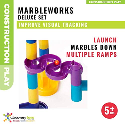 Discovery Toys Marbleworks Deluxe Marble Run | Kid-Powered Learning ...