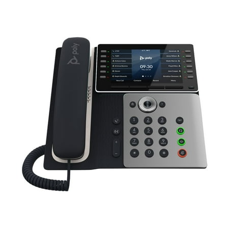 Poly Edge E550 - VoIP phone with caller ID/call waiting - 3-way call ...