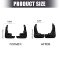 Automotive Mudguards Effect Resistant Car Guard Protectors Weatherproof ...