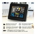 Digital Color Weather Clock with Wireless Outdoor Sensor Indoor/Outdoor ...