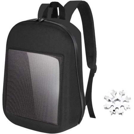 Smart LED Backpack Customizable Laptop Backpack, DIY Backpack ...
