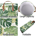 ADECORIVY Tropical Monstera Leaves Laundry Basket, Foldable Laundry ...