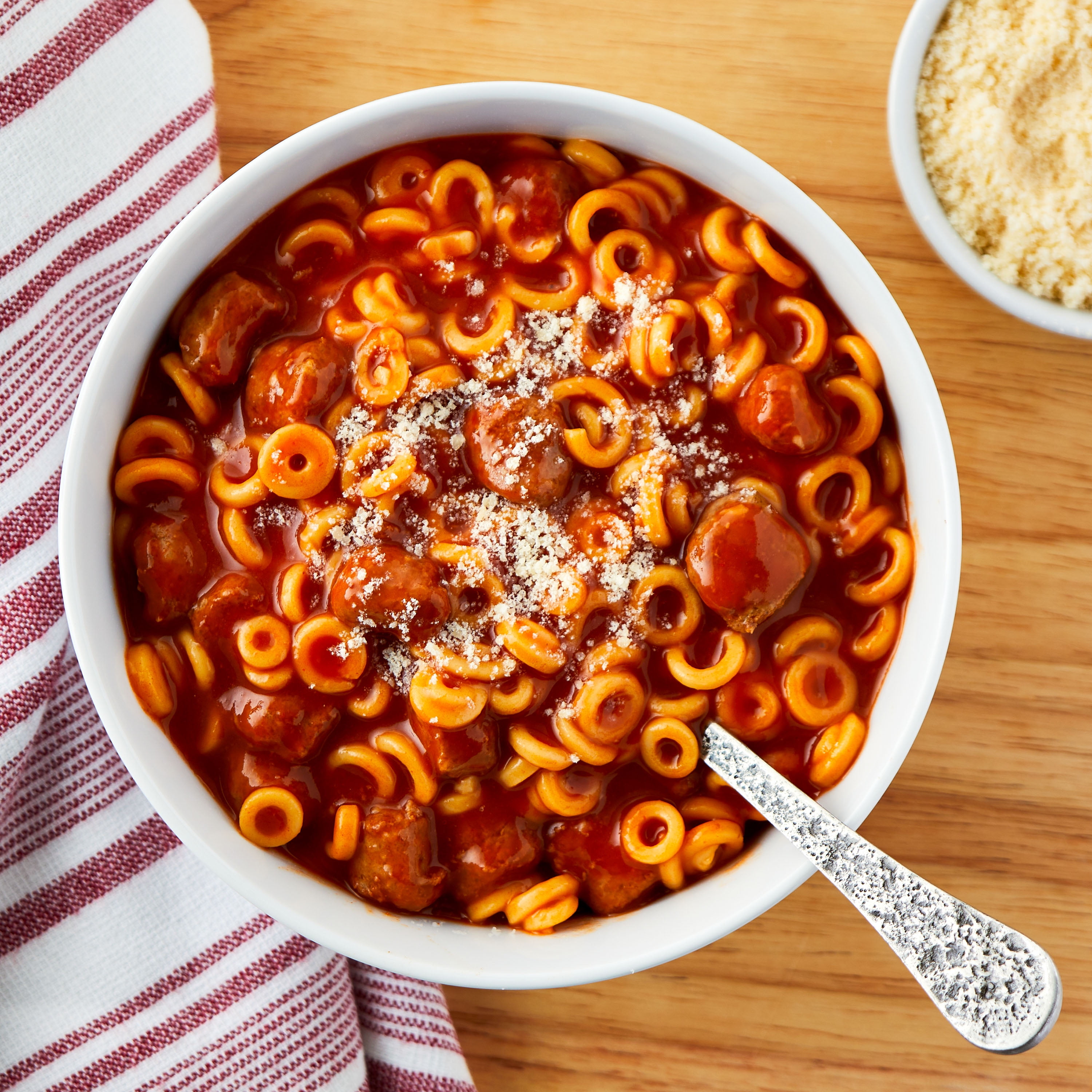 Brandclub - Great Value Spaghetti Rings Pasta with Meatballs in Tomato ...