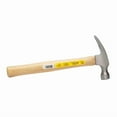 16 Oz. Smooth Rip Claw Hammer With Wood Handle, Hand Tools Steel Head ...