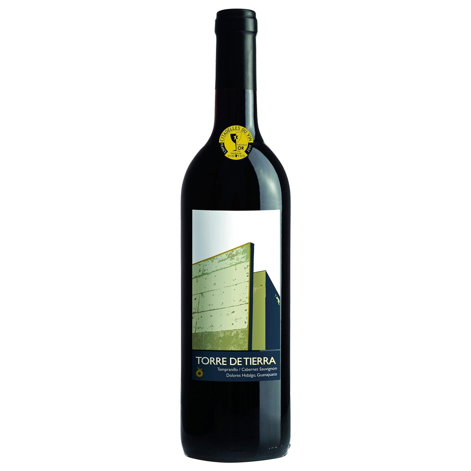 Vino Tinto Torre de Tierra Tempranillo Cabernet 750 ml Torre de Tierra ...