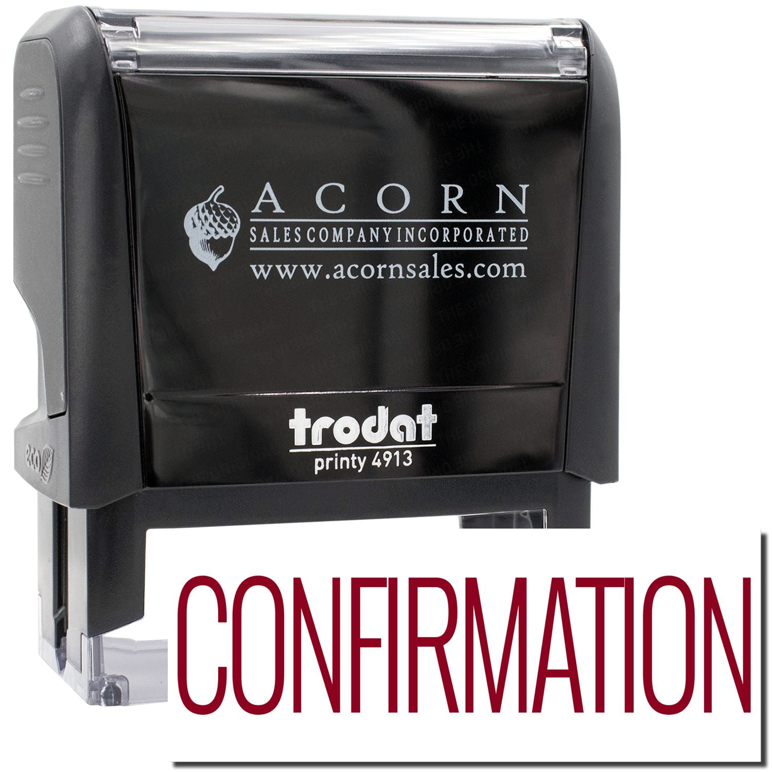 Large Self-Inking Confirmation Stamp, Trodat Printy 4913, Press and ...