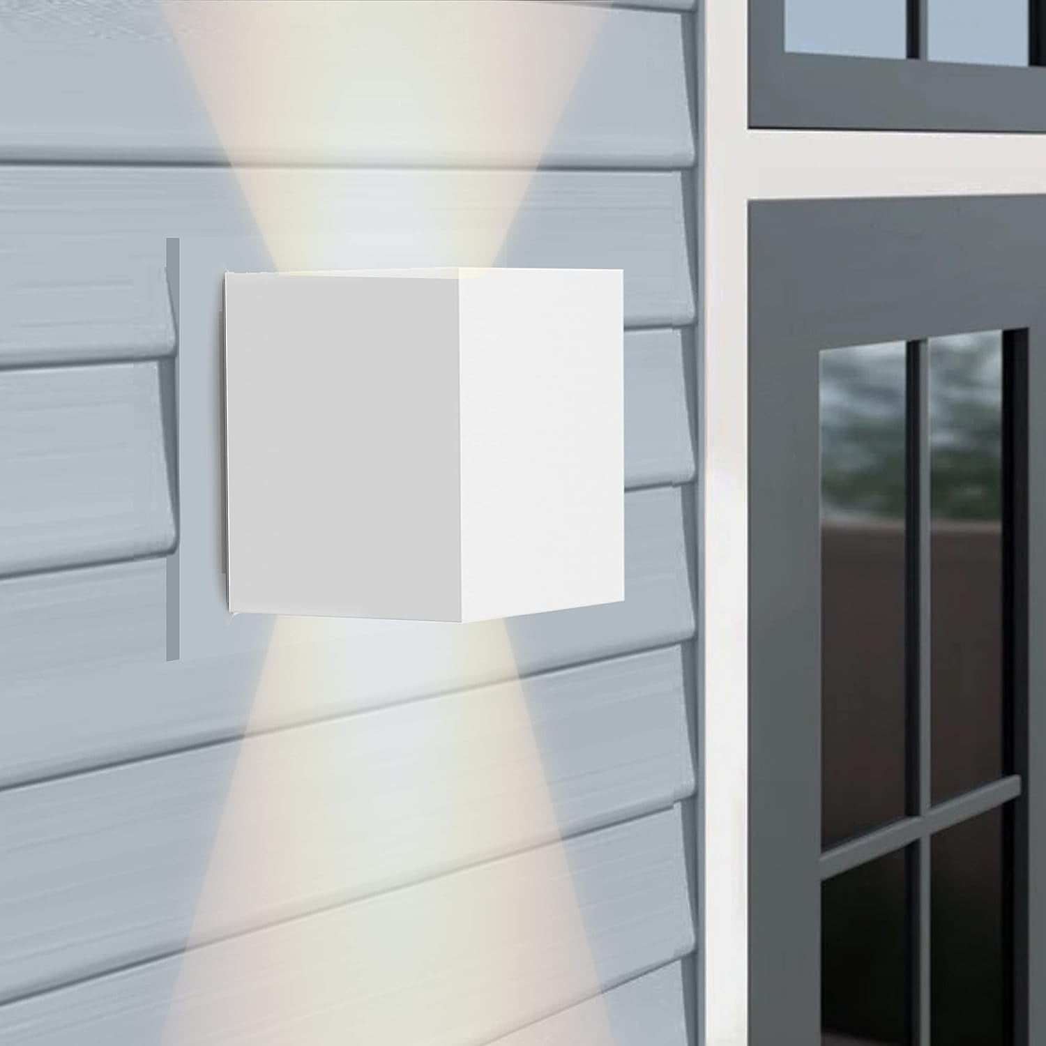 LEEKI LED Aluminum Waterproof Wall Lamp - Waterproof Outdoor Light ...