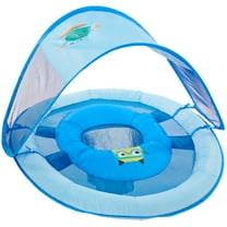 SwimWays Infant Toddler Baby Spring Float with Sun Shade, Water Seat ...