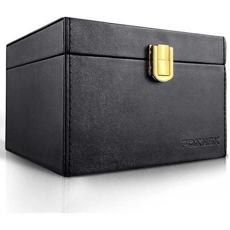 Faraday Box for Car Keys, LZMY Leather Signal Blocker Box for Car Keys ...