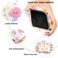 Compact PU Leather Coin Purse Small Spring-Frame Wallet Change Pouch ...