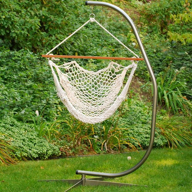Hanging Cotton Rope Chair - Walmart.com - Walmart.com