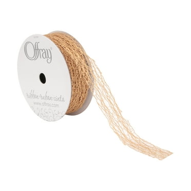 Offray Ribbon, Opal 1/4 inch Galena Metallic Ribbon, 5 yards - Walmart.com