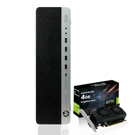 HP EliteDesk Gaming Desktop PC GeForce GTX 750Ti 4GB DDR5 HDMI Intel ...
