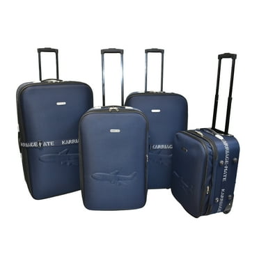 Rolite Rover 3-Piece Spinner Expandable Luggage Set - Grey - Walmart.com