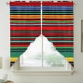 Boho Swag Valances for Windows 36 inches Long, Bohemian Colorful ...