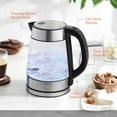 Speed-Boil Electric Kettle For Coffee & Tea - 1.7L Water Boiler 1500W ...