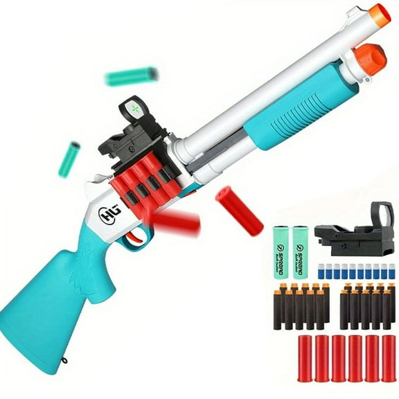 XSHOT Pro Motorized Piston Pump AEB (40 Darts) Motorized Outdoor Foam ...