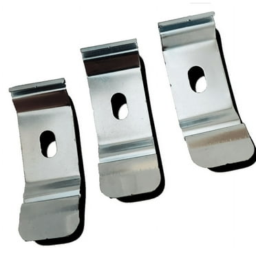 Set of 3 Vertical Blind Adjustable Wall Mount Brackets with 1.5 Inch ...
