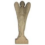 Morning Angel Statue - Resin Sandstone Look - 29 Inch Height ...