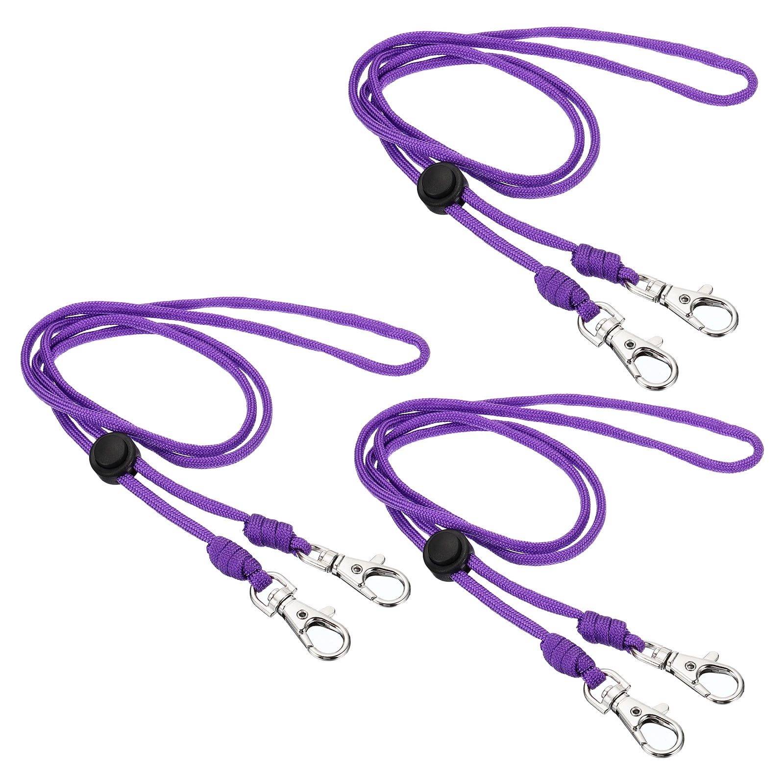 Uxcell Neck Lanyard with 2 Swivel Hooks Badge Lanyards Adjustable Strap ...