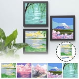 DIY Landscape Oil Painting Color Filling Painting γψ х⭐ U2A2 - Walmart.com