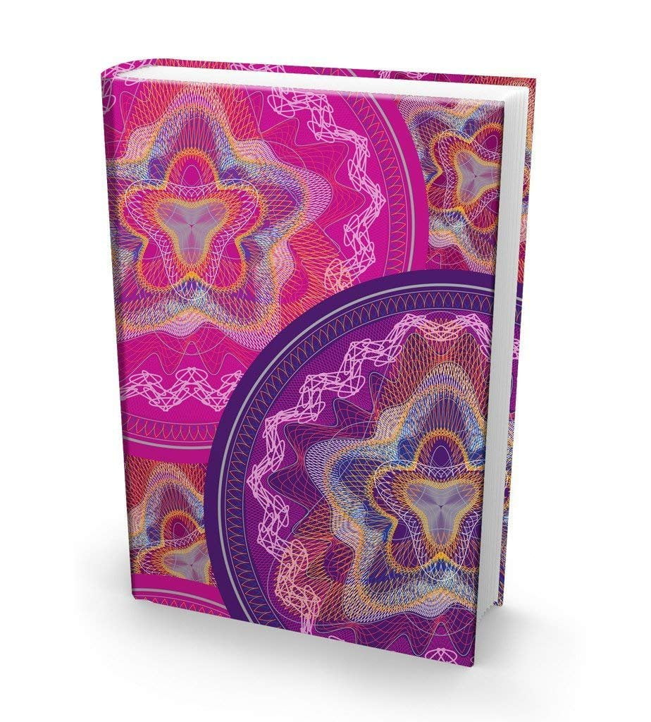 Book Sox Stretchable Book Cover: Jumbo Spirograph Print. Fits Most ...