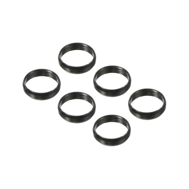 Uxcell Dart Shaft Rings, Aluminum Dart O-Ring Accessories - 6 Pack ...