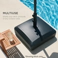 Best Choice Products Fillable Mobile Umbrella Base Heavy Duty Market ...