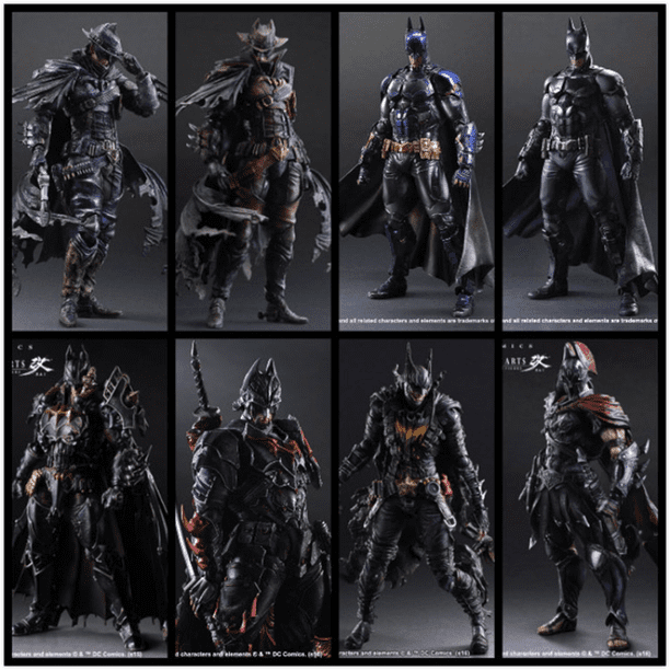 Figura de Batman, Batman: Arkham Knight, Deathstroke, Samurai, Spartan ...
