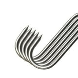 MODANU 20 Pcs Meat Hooks, 5.9 in Premium Stainless Steel Butcher Hook ...