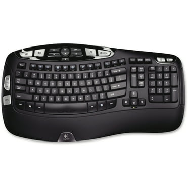 Logitech K350 Wireless Keyboard, Black - Walmart.com