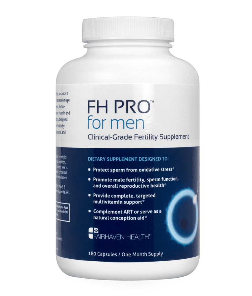 Fh Pro For Men Clinical Grade Fertility Supplement 180 Capsules
