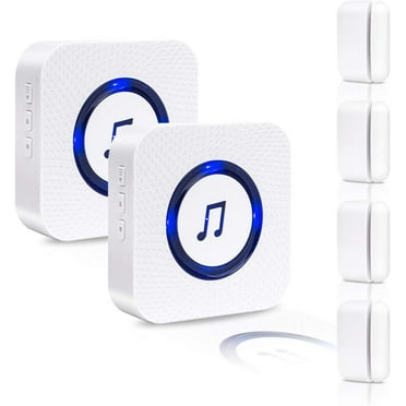 MTFun Door Chime-Security Wireless Doorbell Kit Motion Sensor Door ...