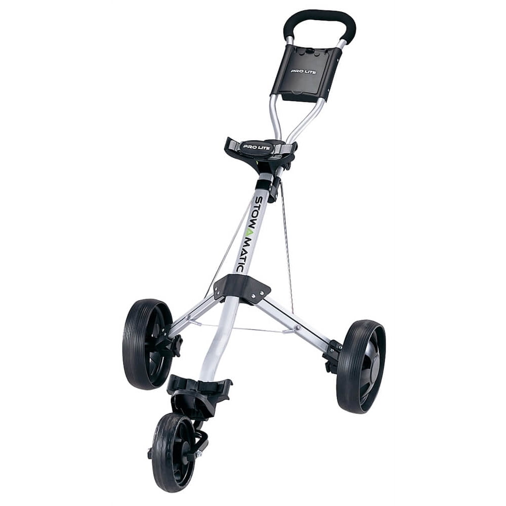 Stowamatic PRO LITE Aluminum 3 Wheel Golf Cart - Walmart.com - Walmart.com