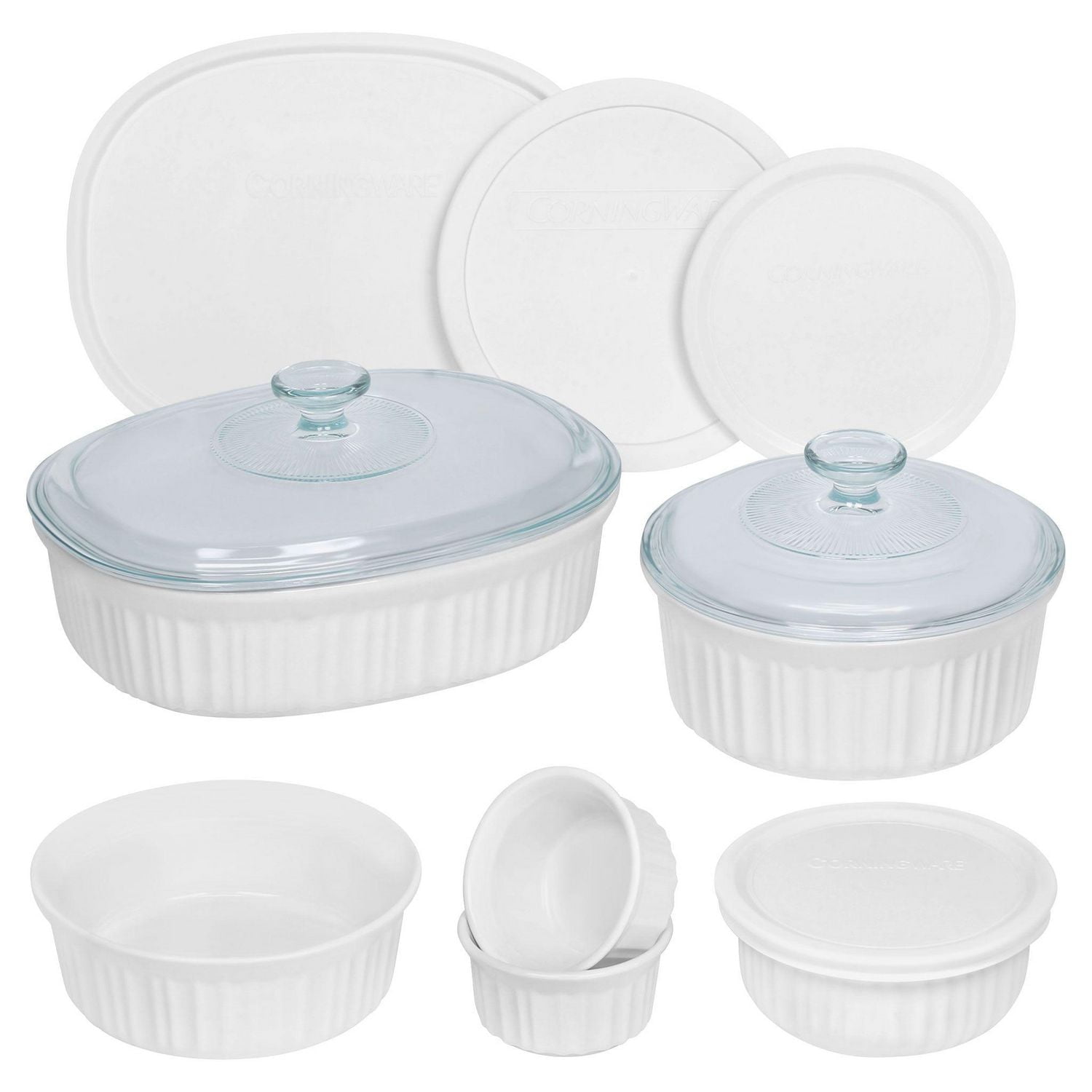 Click here for Corningware French White 12-Piece Bakeware Set prices