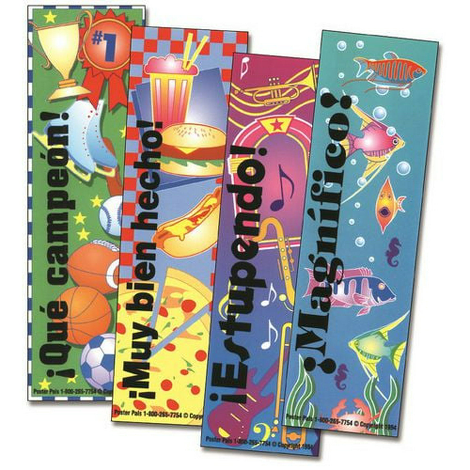 Click here for Poster Pals Spanish Incentive Bookmarks prices