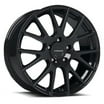 Vision Wheels 426 Cross 14x5x5 Black Rim - 14" Inches - Walmart.com