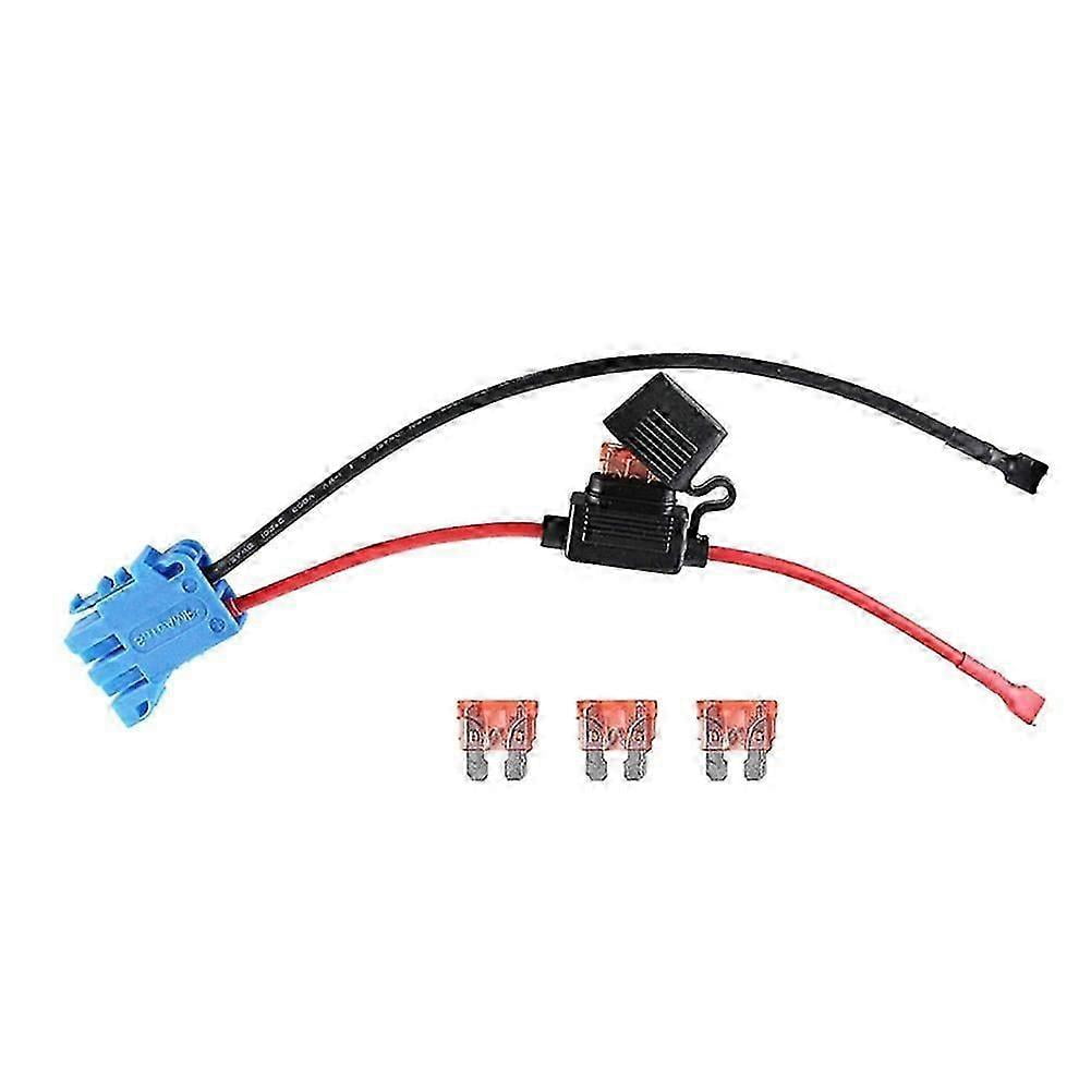 For Peg Perego 12V SLA Battery Wiring Harness Connector with 40A Fuse ...