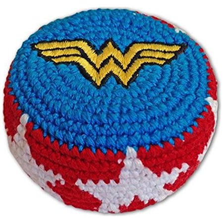 Super Hero Embroidered Hacky Sack Footbag FB44 - Wonder Woman Logo by ...