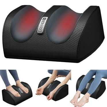 MCTZ Foot Massager with Heat & Foot Roller, Shiatsu Calf Leg Massager ...