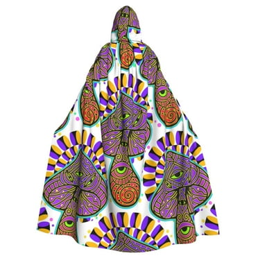 Halloween Burlap Cloak with Hood Adult Costume - Walmart.com