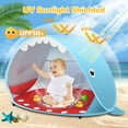 Wisairt Baby Beach Tent, Pop up Beach Tents Sun Shelter with UPF 50+ UV ...