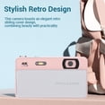 BingoYo Digital Camera, 64MP HD Autofocus 4K Retro Sliding Camera, 16X ...
