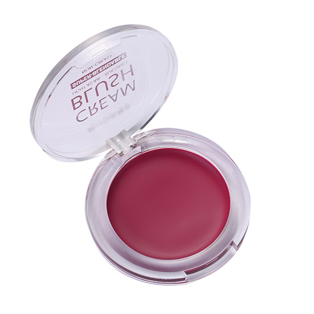 Lip and Cheek Cream Smooth Natural Non-Sticky Cheek Cream Blush ...