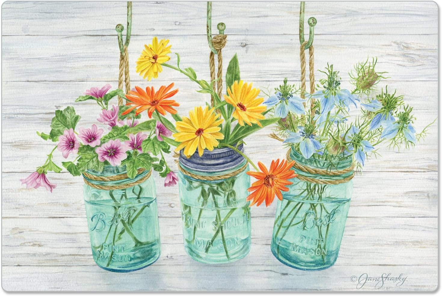 CounterArt Anti-Fatigue Comfort Floor Mat, Flowering Herbs - Walmart.com