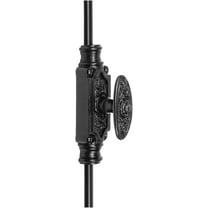 Dalston 6 feet Window Iron Cremone Bolt | Black Powder Coated, Classic ...