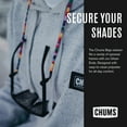 Chums Baja Eyewear Retainer – Black Multi-Stripe Sunglass Strap ...